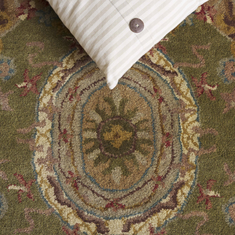 Charlton Home® Allister Classic Hand Tufted Wool Oriental Rug & Reviews ...