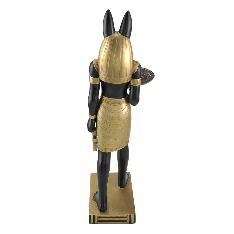 Design Toscano Anubis the Egyptian Butler Statue & Reviews | Wayfair