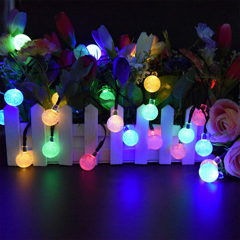 The Party Aisle™ Hayley 240" Solar Powered 8 - Bulb Novelty String ...