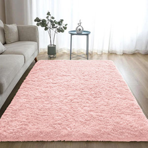 Fairmont Park Zamora Solid Colour Hand Woven Shag Area Rug & Reviews ...