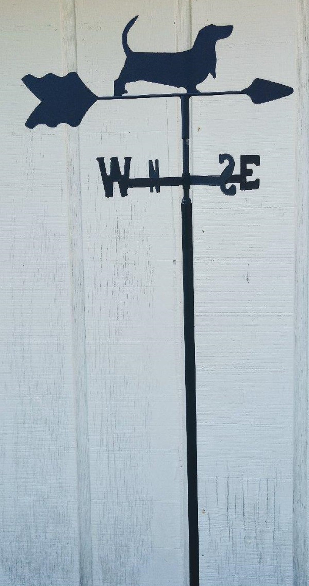 Winston Porter Shuff Garden Mount Basset Hound Weathervane | Wayfair