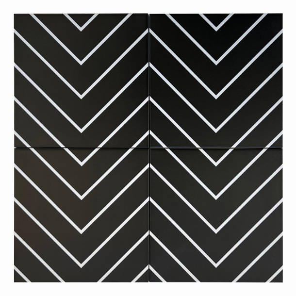 Tile Cart Astoria 8" x 8" Patterned Porcelain Wall & Floor Tile ...