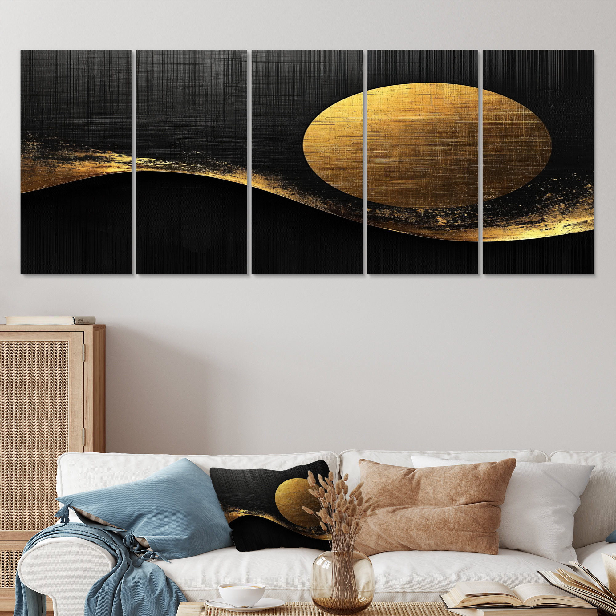 Mercer41 Modern Simplicity Of Geomeric Shapes - Simplicity Wall Art ...