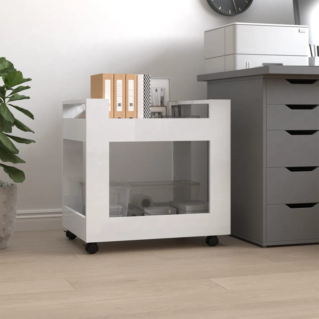 Ebern Designs Desk Trolley Engineered Wood - Wayfair Canada