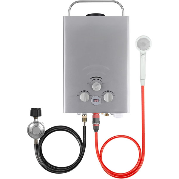 Huahui Portable Propane Water Heater - 1.58 GPM 41000 BTU, Outdoor ...
