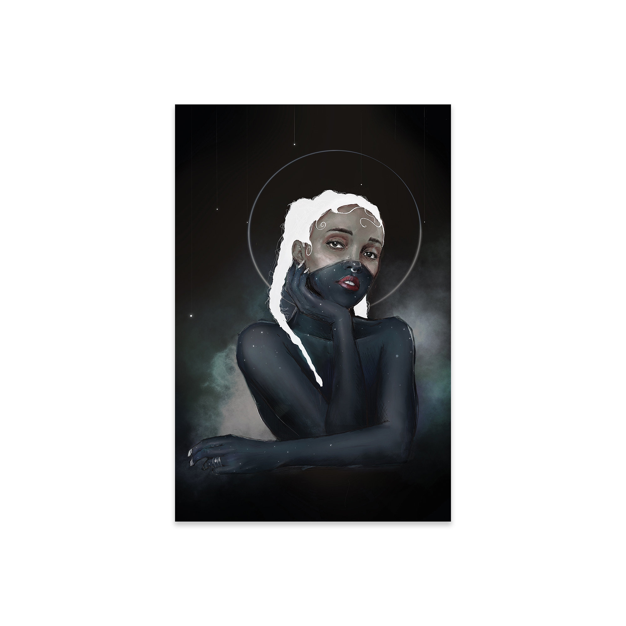 Mercer41 Fka Twigs Cosmic On Plastic/Acrylic by Daniel James Smith ...