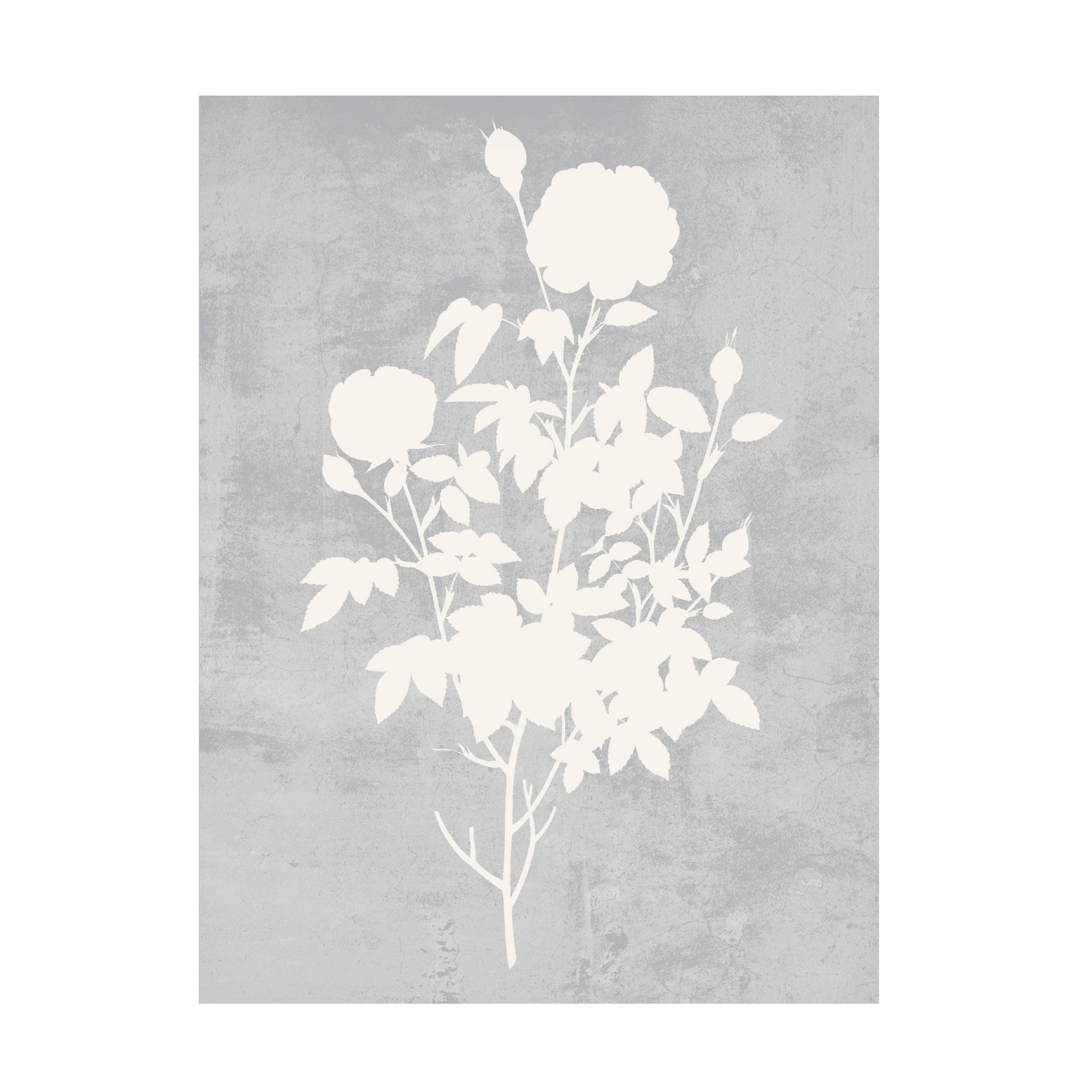 Winston Porter " Falling Flowers II " on | Wayfair
