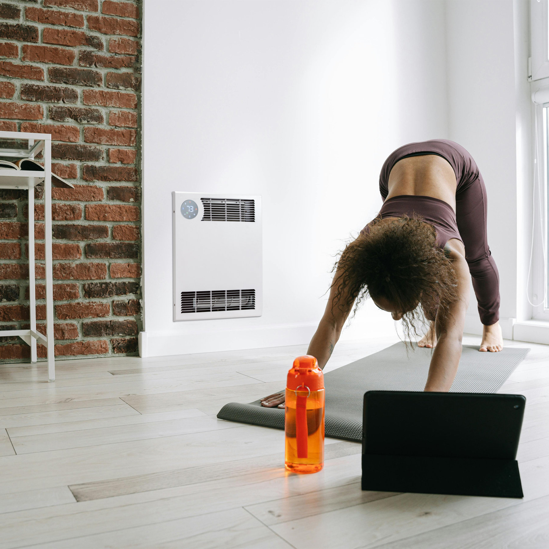 Heat Storm 3000 Watt 10400 BTU Electric Wall Mounted Space Heater and ...