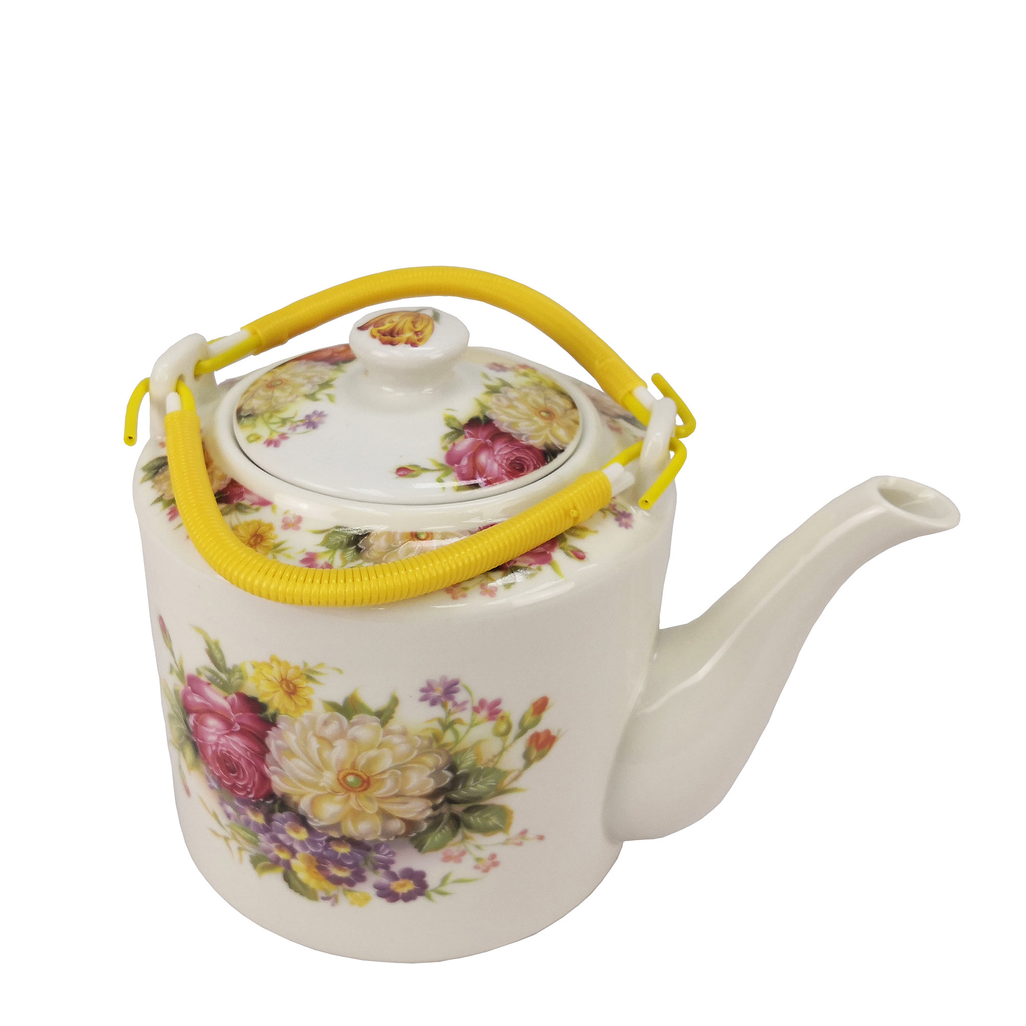 Red Barrel Studio Small 2 Litre Ceramic Porcelain Teapot Tea Kettle ...