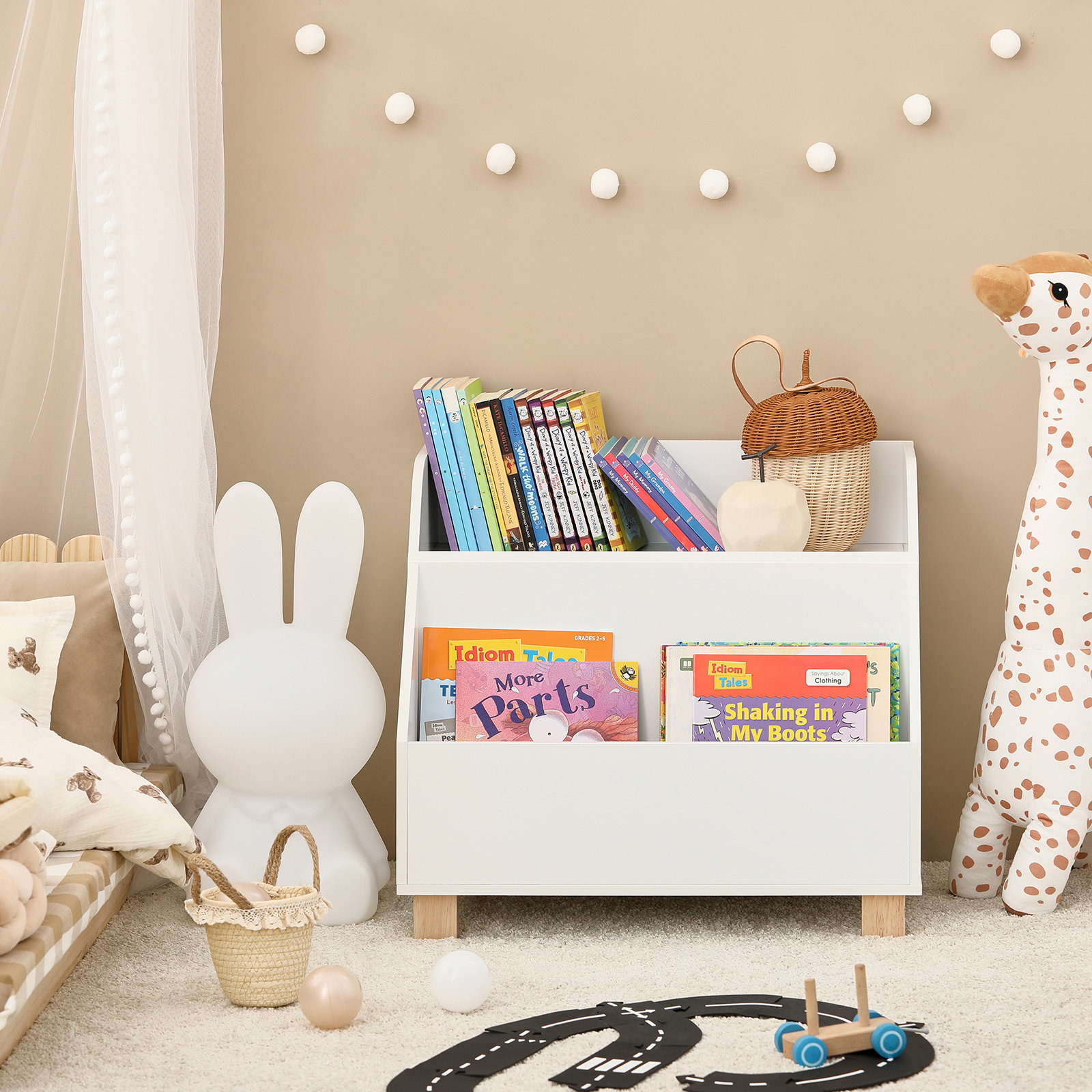 Isabelle & Max™ Sofley 20.9 H X 23.6 W Kids Bookcase Toy Storage & Reviews - Wayfair Canada