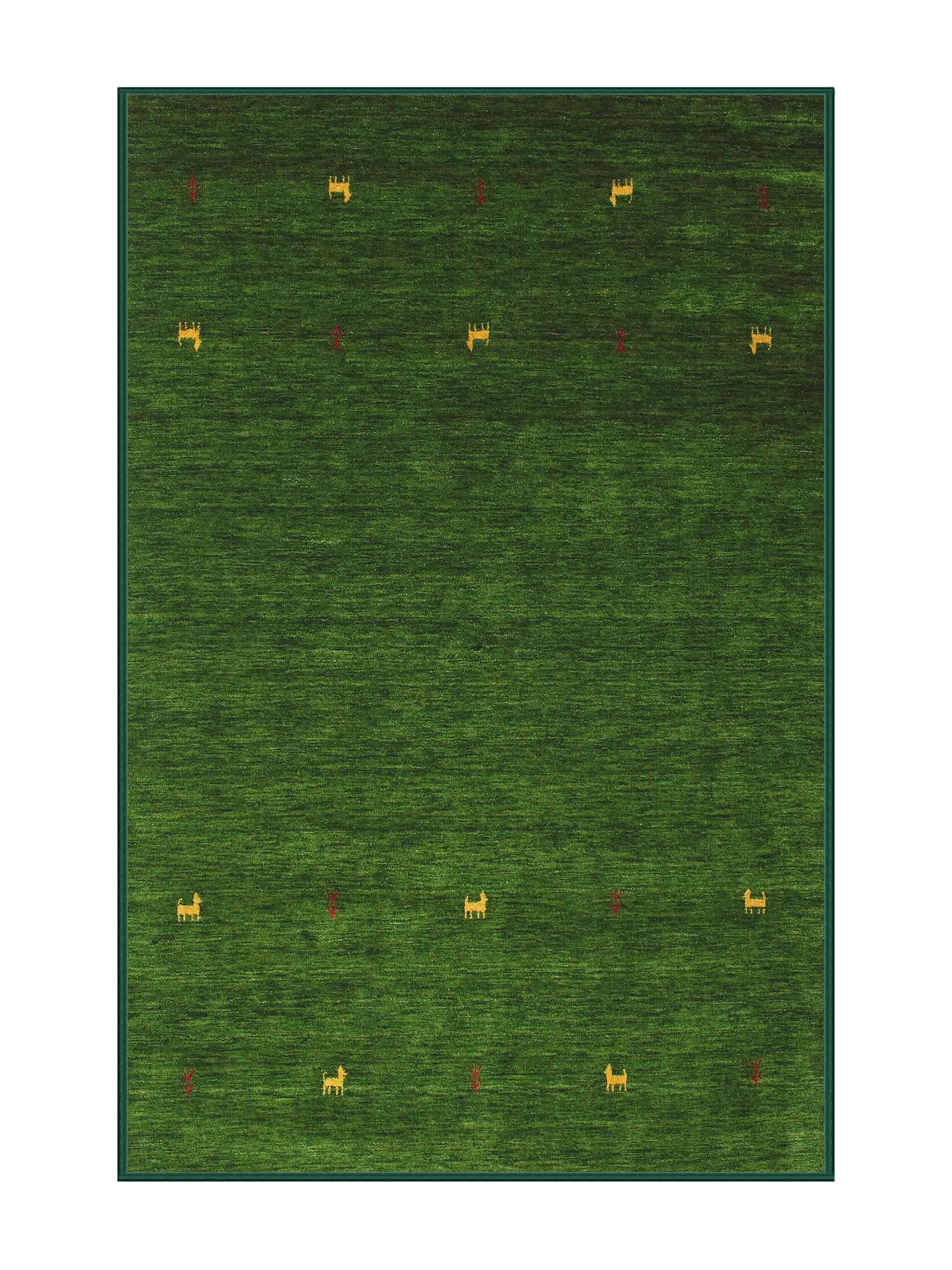 Union Rustic Tinisha Green Area Rug | Wayfair