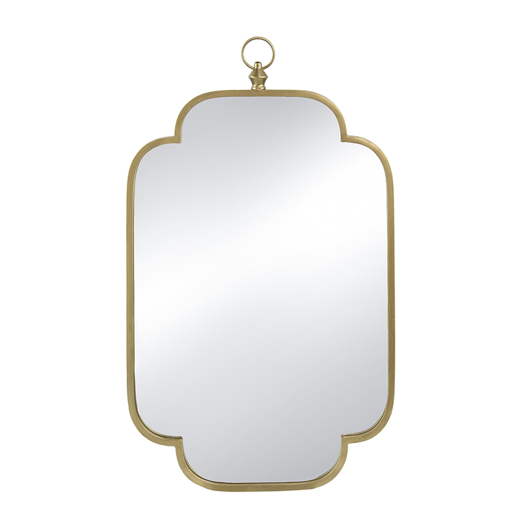 Mercer41 Decorative Wall Mirror with Notched Edges | Wayfair
