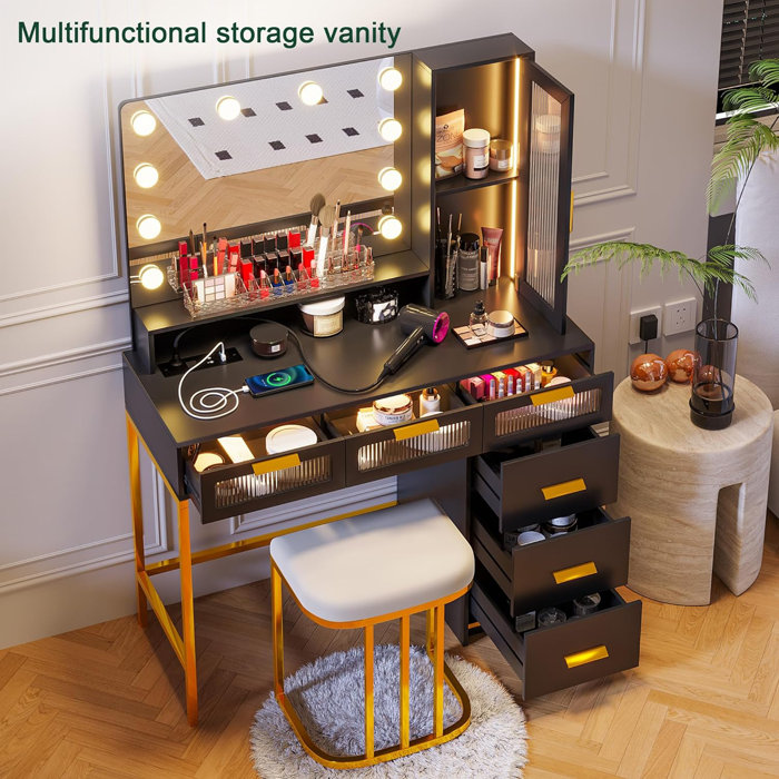 Mercer41 Seandell Vanity & Reviews | Wayfair