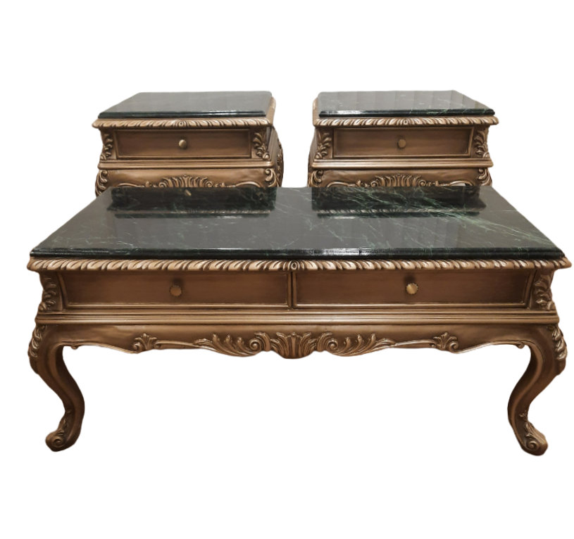 Bloomsbury Market Cleaon Royal Coffe Table Set CHG 403 - Wayfair Canada