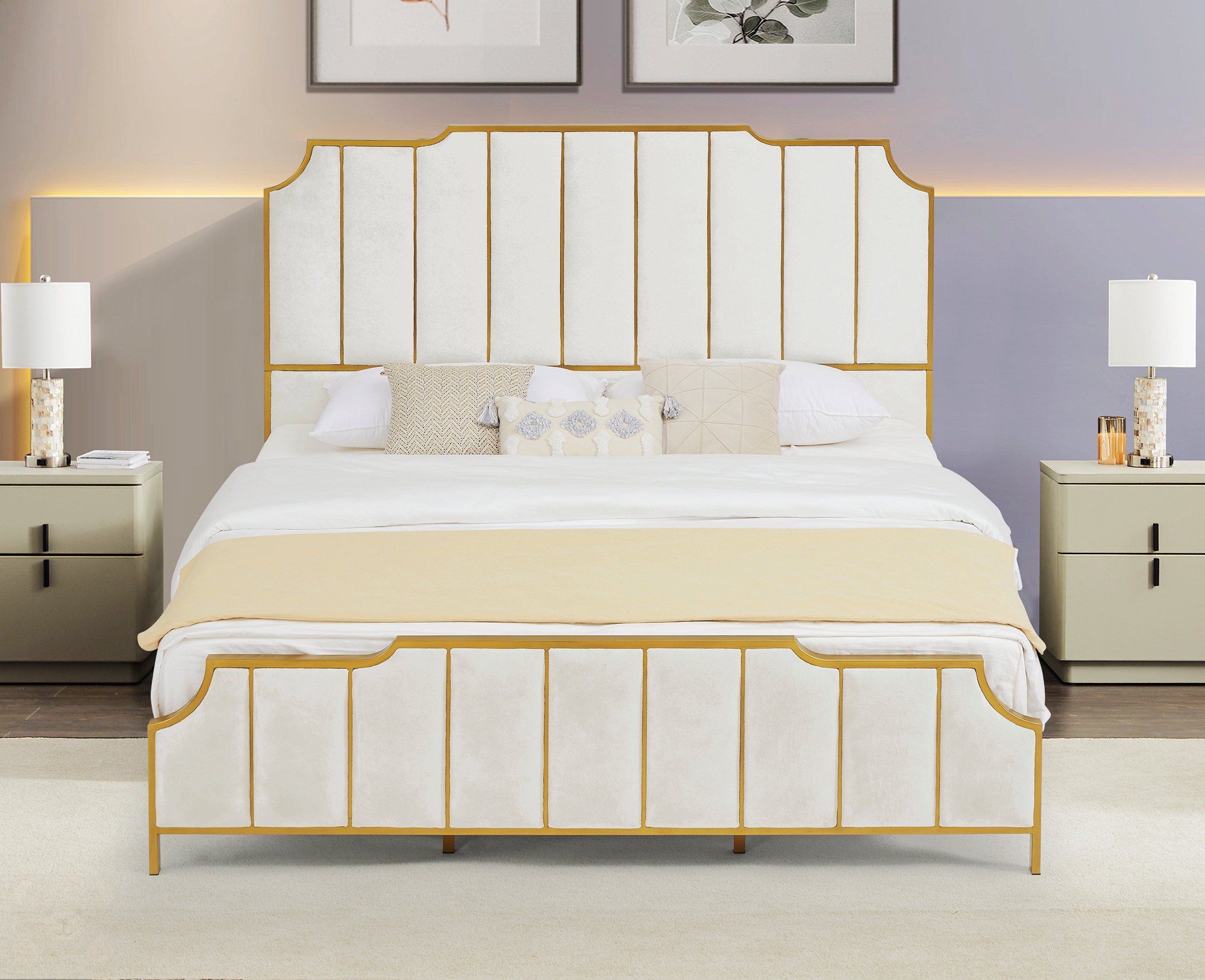 NTYUNRR King Size Bed Frame | Wayfair