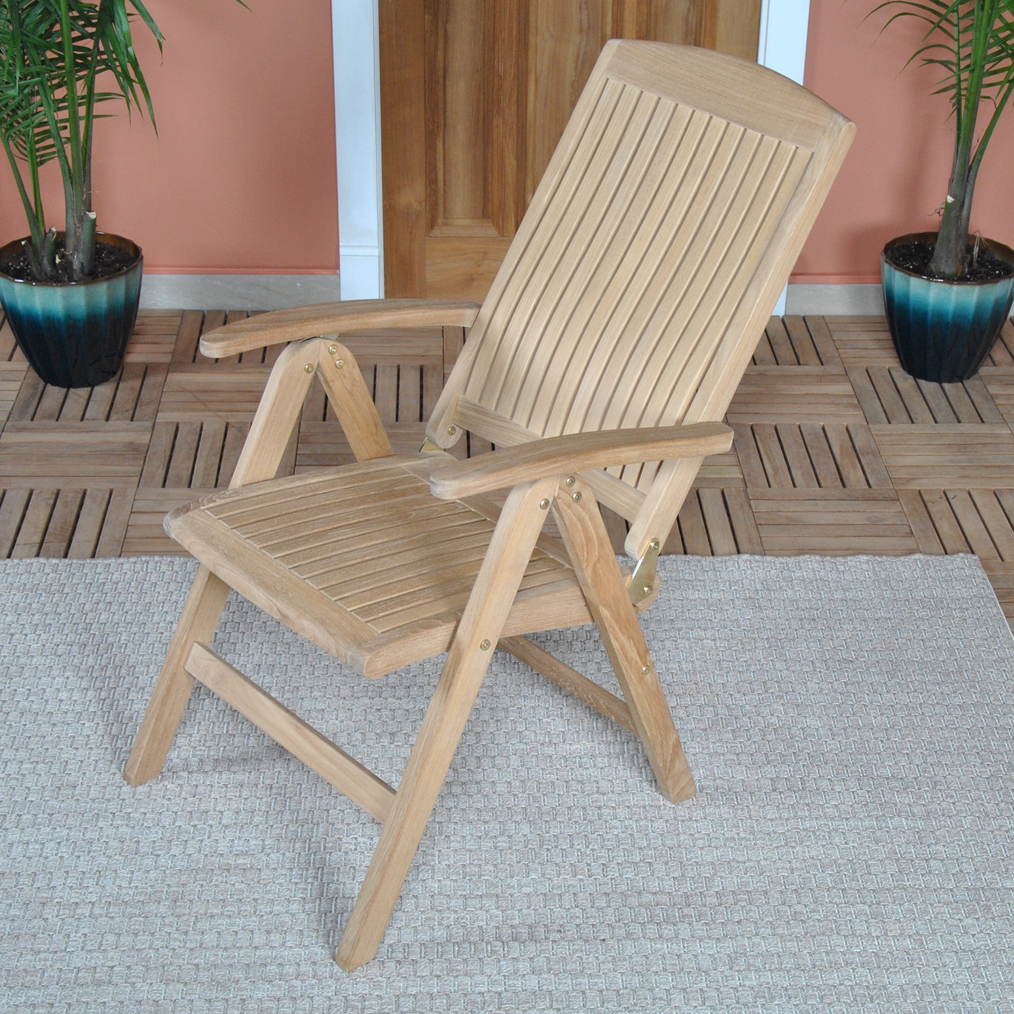 Loon Peak® Veasley Teak Cornwall Chair | Wayfair