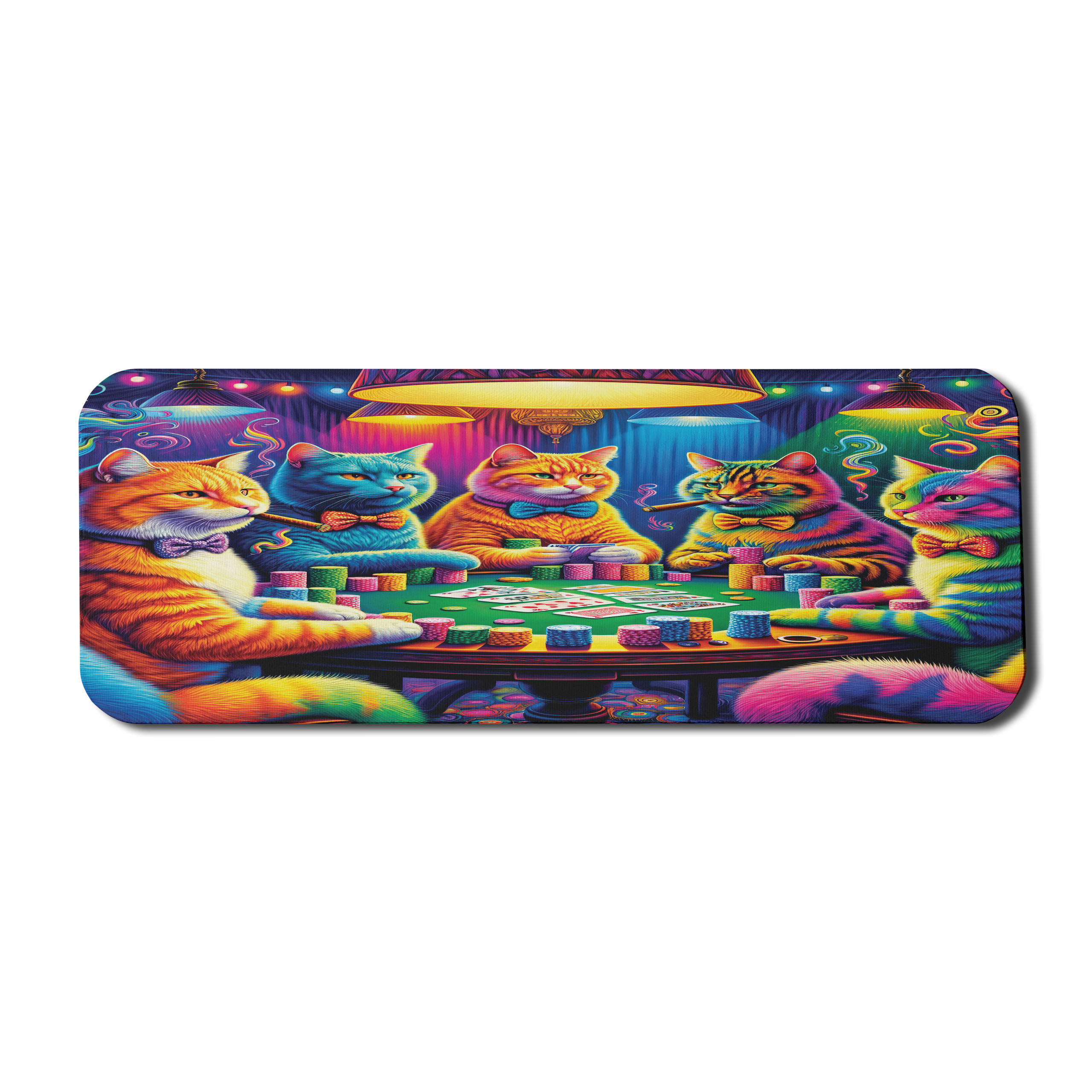 Charlton Home® Demeria Rubber Desk Pad | Wayfair