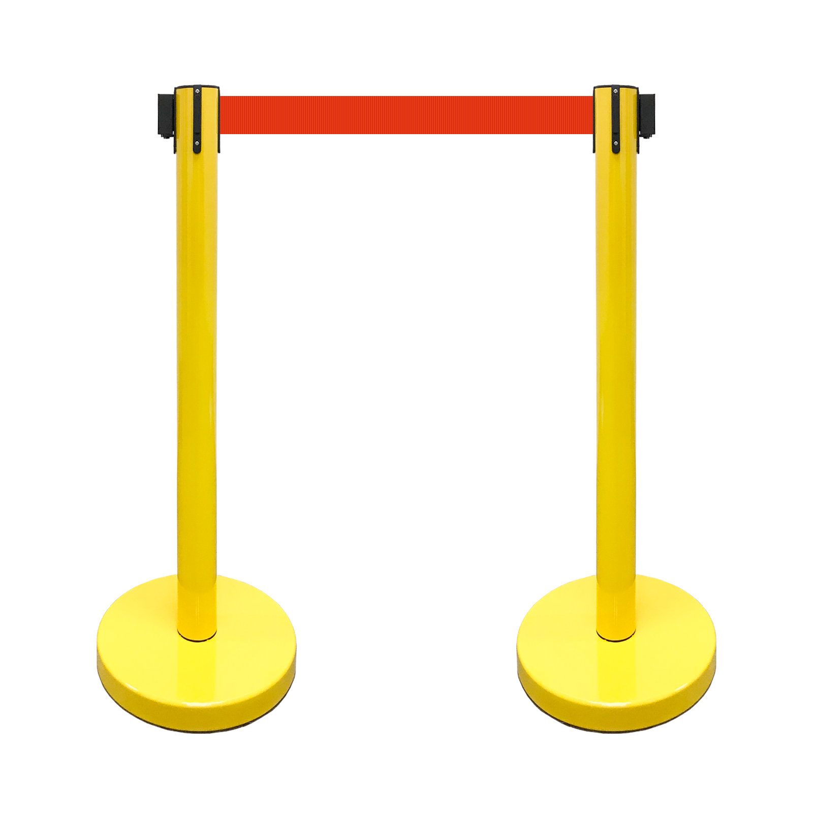 VIP Crowd Control 36" Retractable Belt Queue Safety Stanchion Barrier ...
