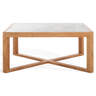 Hokku Designs Ditmar Marble Top Coffee Table | Wayfair