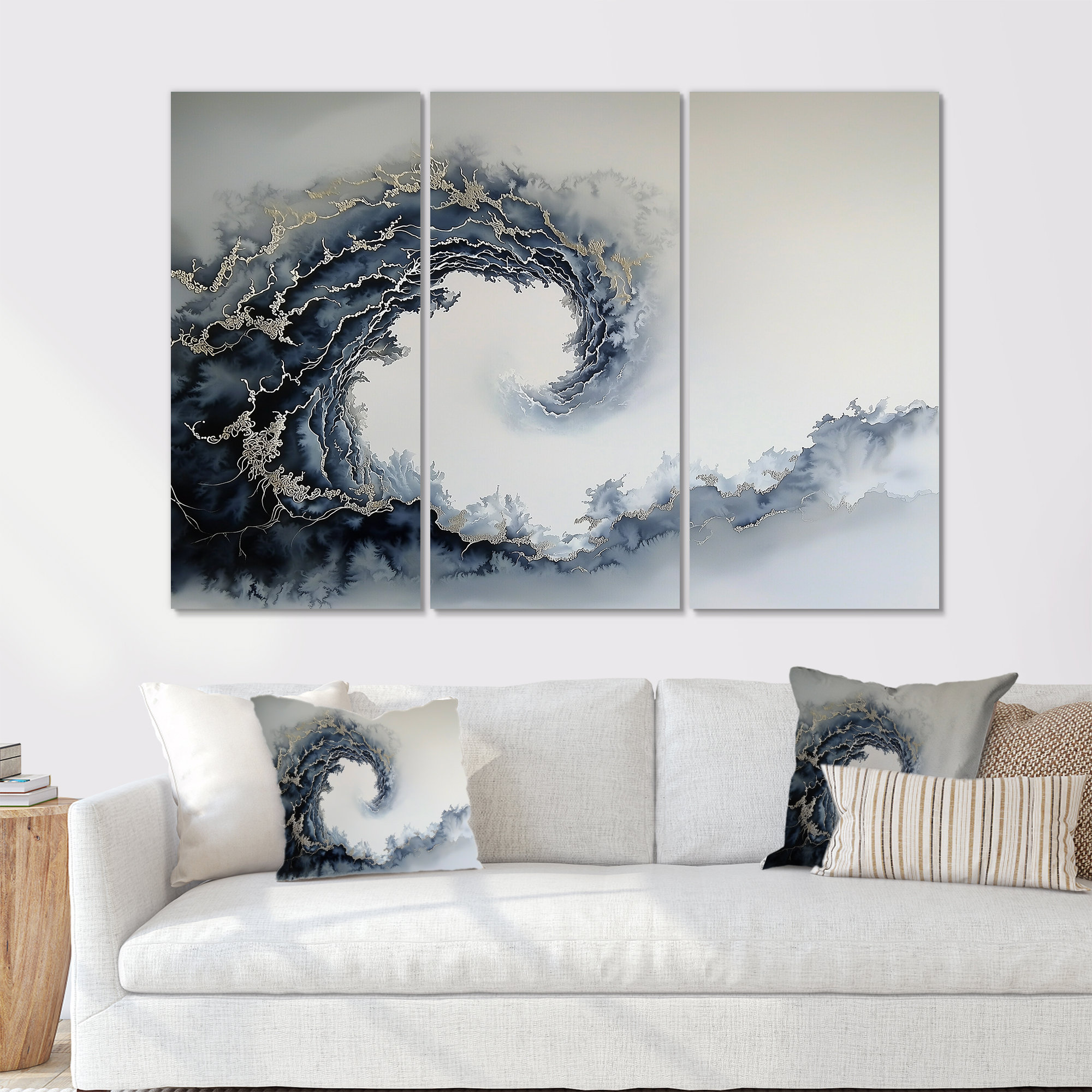 George Oliver Cosmic Vortex I - Coastal Wall Décor Set | Wayfair