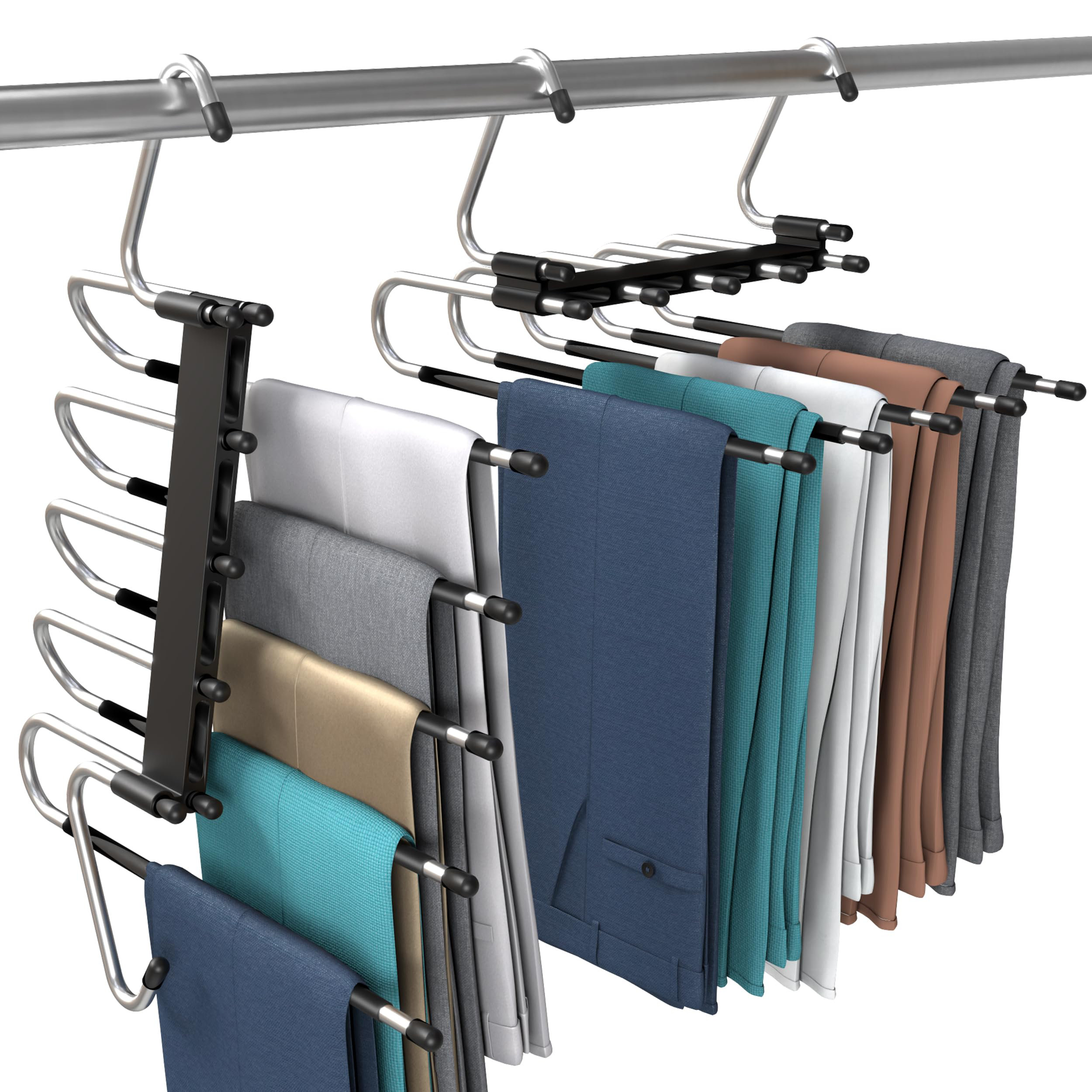 Rebrilliant Shontea Pants Hangers Space Saving , Space Saving Hangers ...