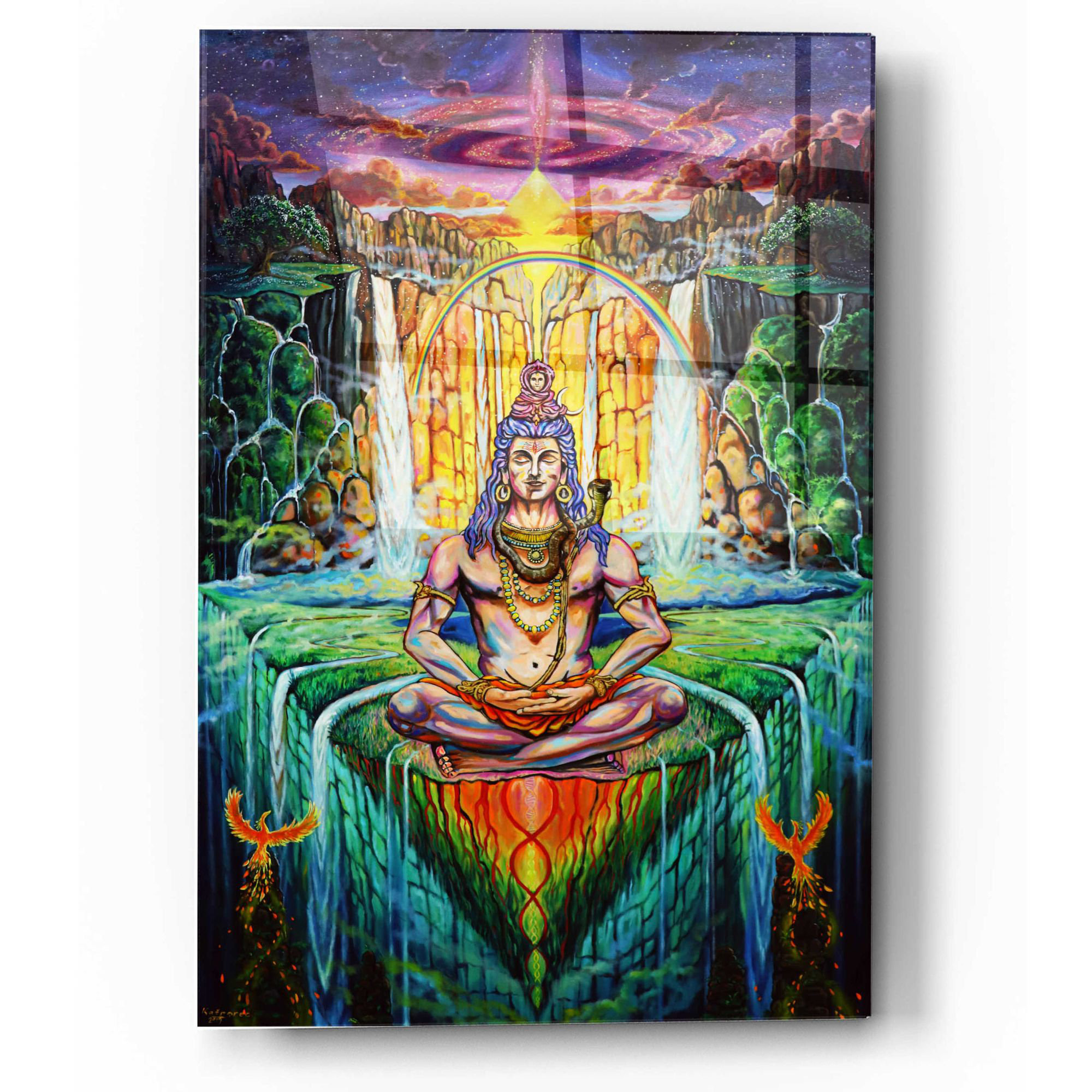 Darby Home Co Shiva Phoenix On Plastic/Acrylic by Jan Kasparec Print ...
