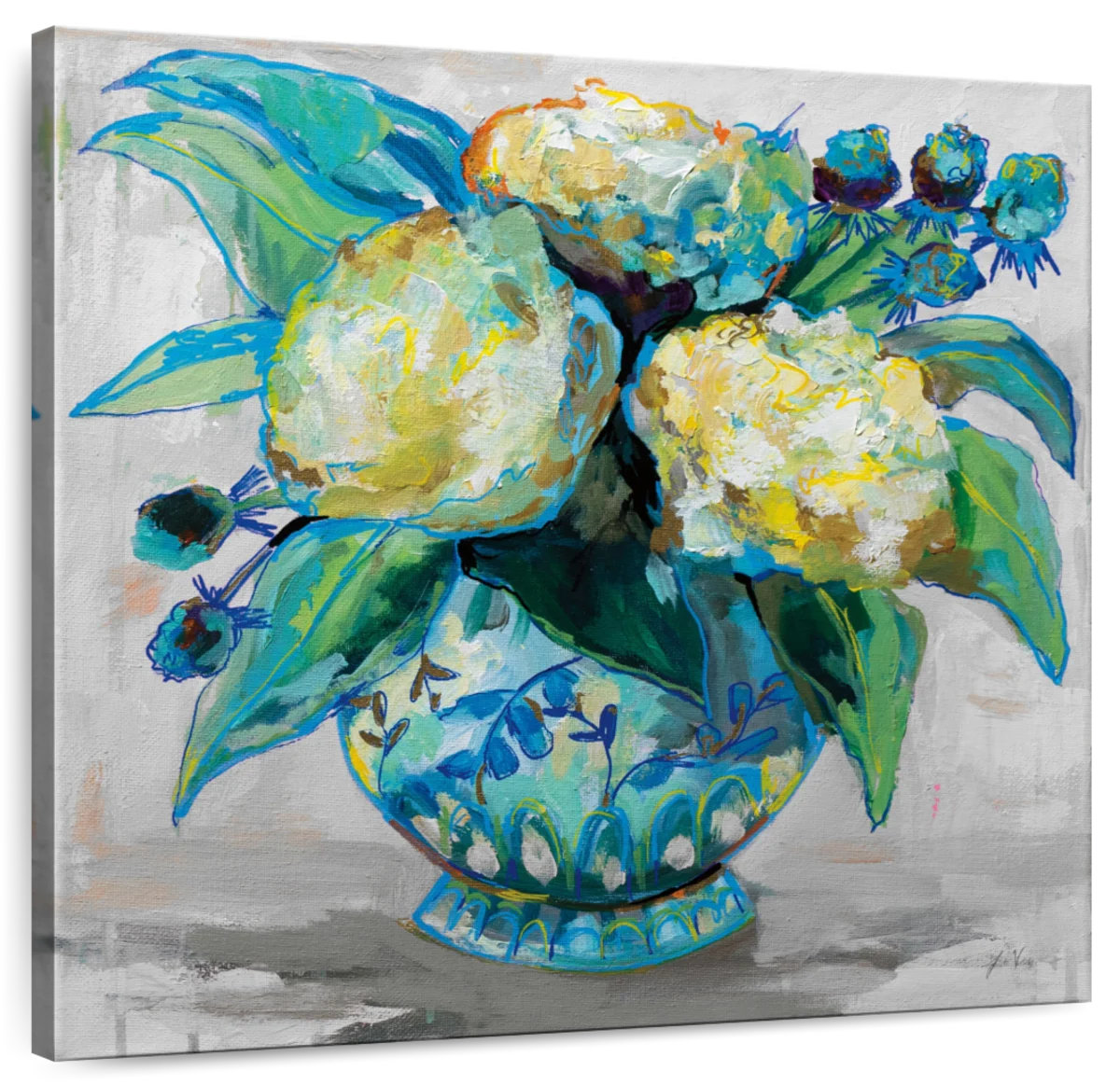 Lark Manor™ Ginger Jar I Gray | Wayfair