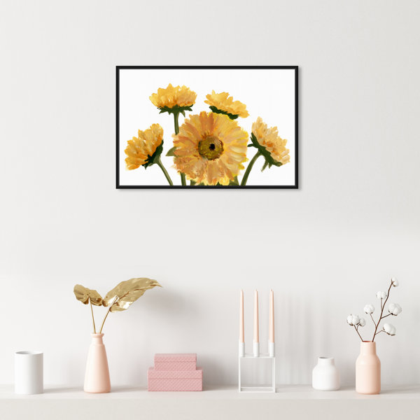 Oliver Gal Sunflower Fields On Canvas Painting | Wayfair