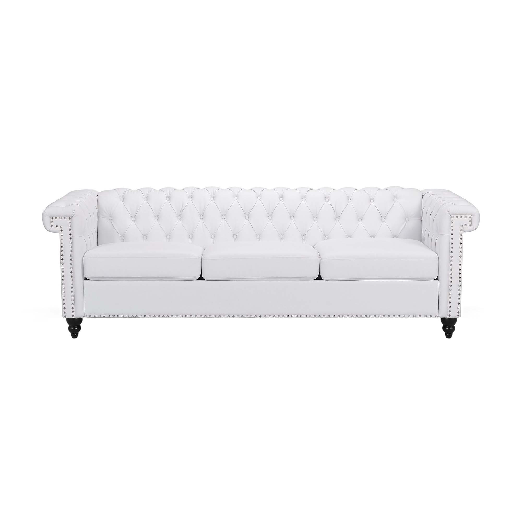 Latitude Run® Timeless Chesterfield Sofa for Stylish Living Room ...