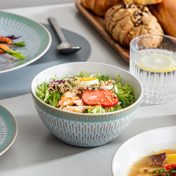 Vancasso Pluvo Stoneware Dinnerware Set - Service for 4 | Wayfair