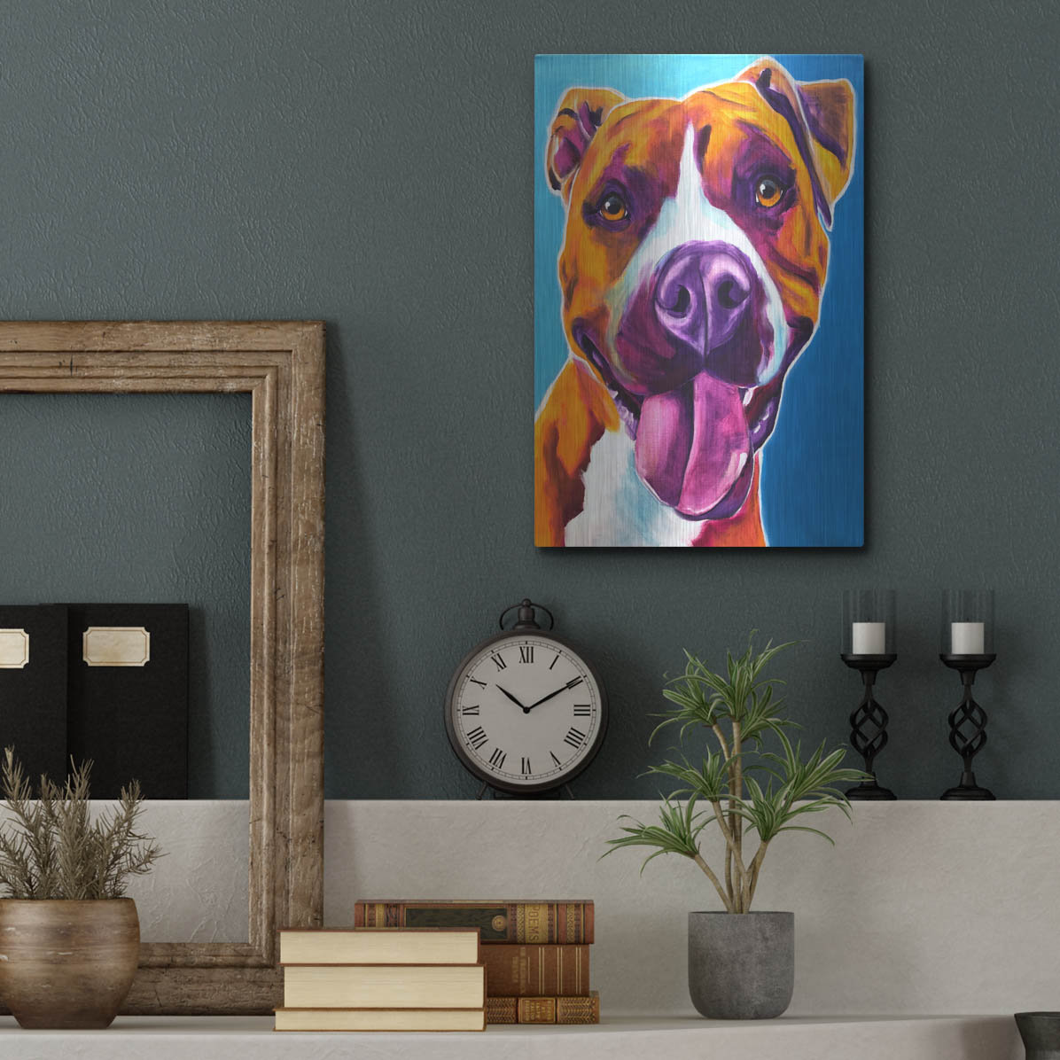 Red Barrel Studio® " Pit Bull - Yummy " by Dawg Painter | Wayfair