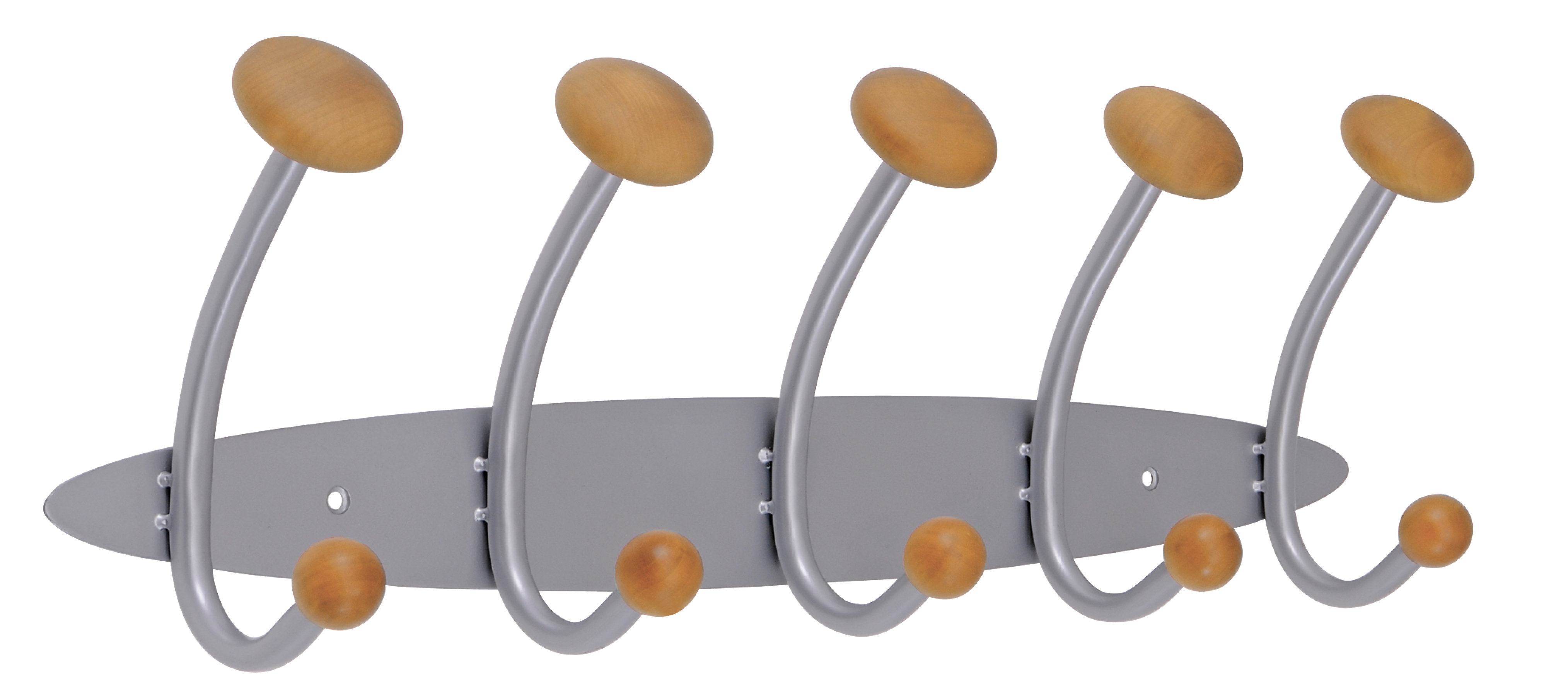Alba 5 - Hook Wall Mounted Coat Rack & Reviews - Wayfair Canada