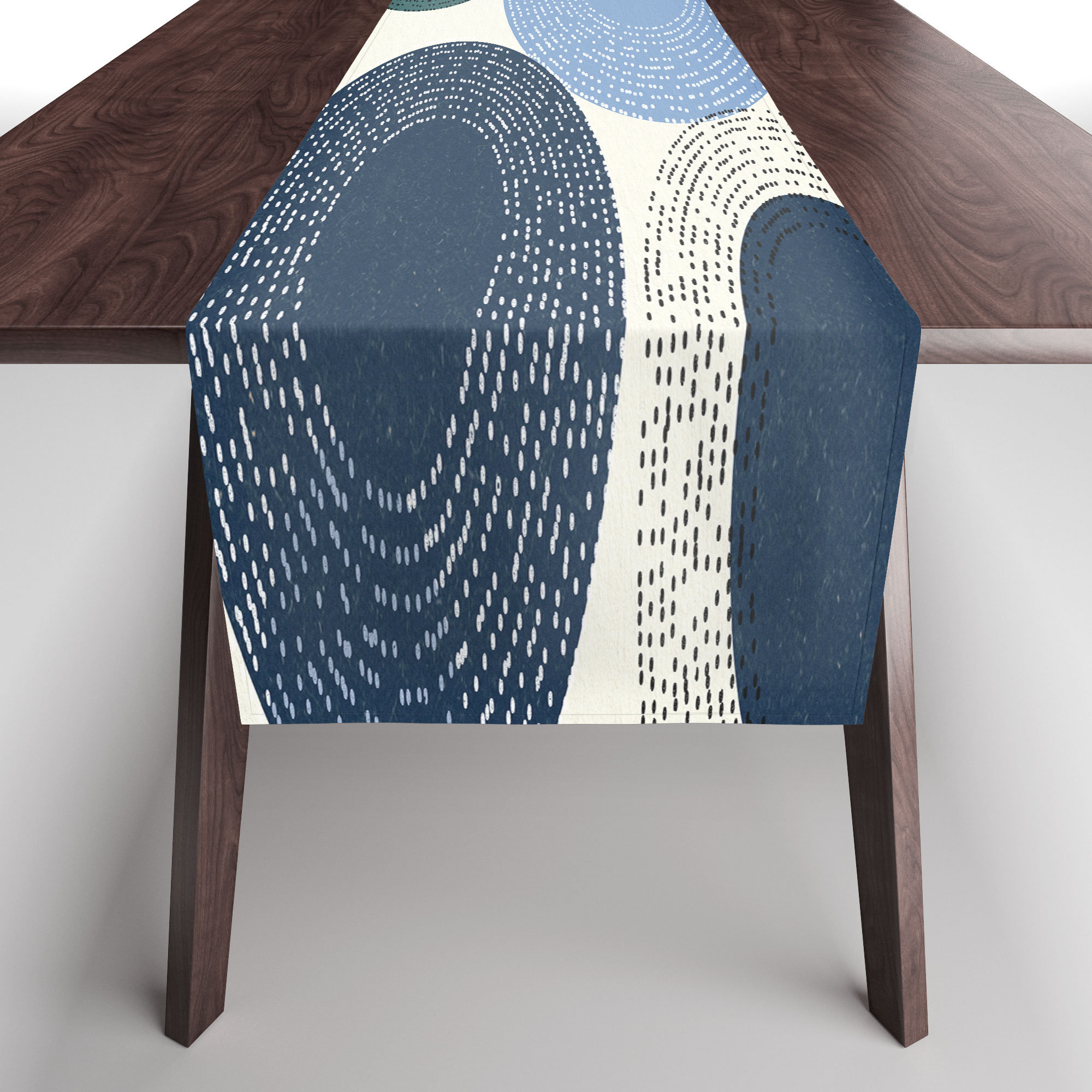 Deny Designs Sheila Wenzel-Ganny Big Blues Minimalist Design Table ...