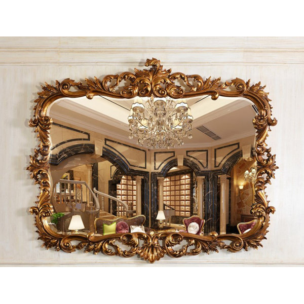 Rosdorf Park Rosia Framed Glam Accent Mirror | Wayfair