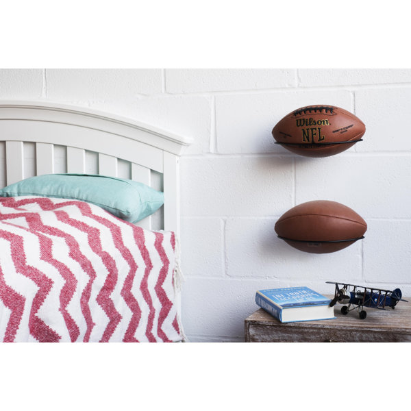 Rebrilliant Ixelles Football Wall Mounted Sports Rack & Reviews | Wayfair