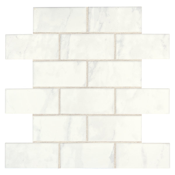 Itona Tile Ceramic Brick Joint Mosaic Tile (Set of 12) (9.96 SQFT Per ...