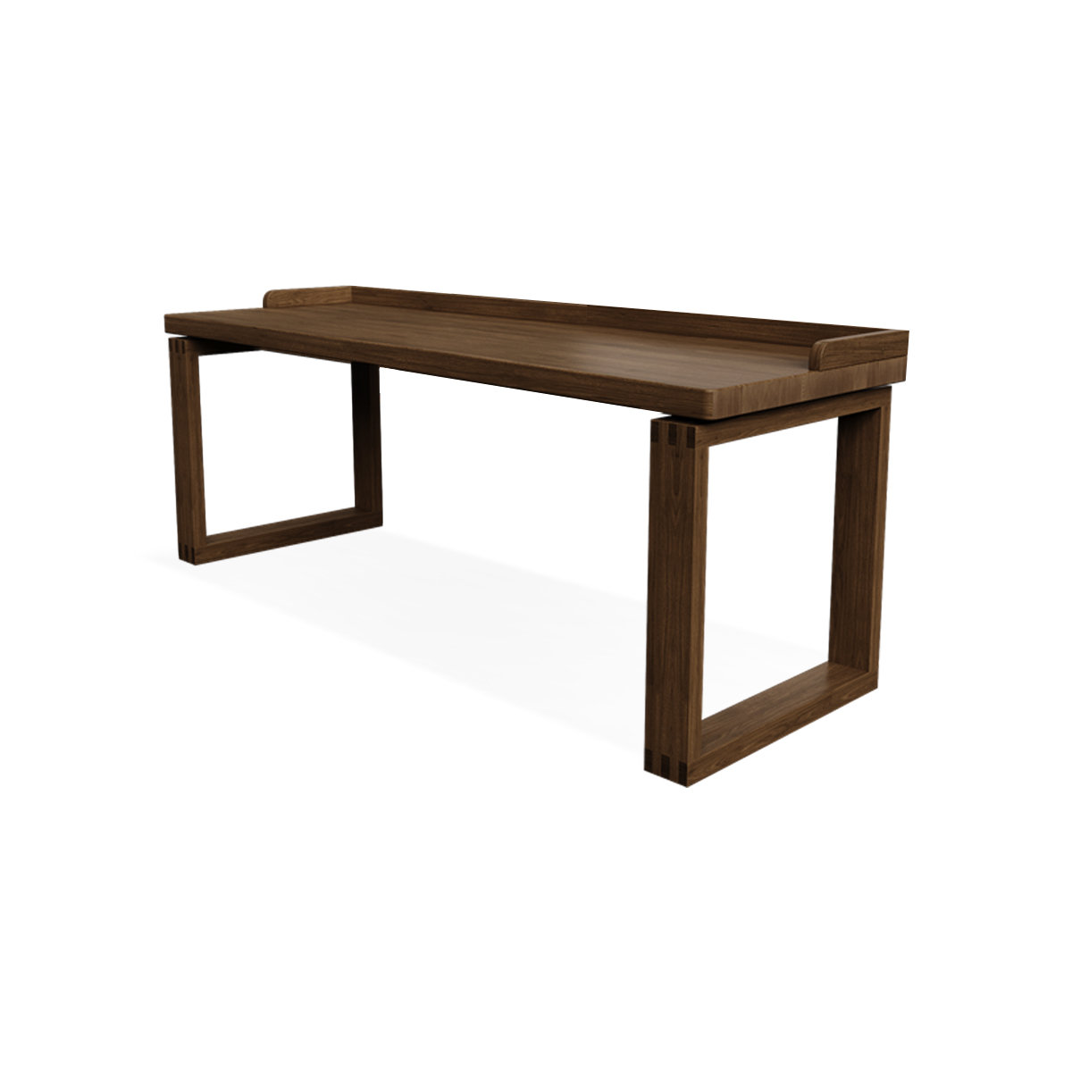 Oaklawn Tools Tan Rectangular Solid Wood desk | Wayfair