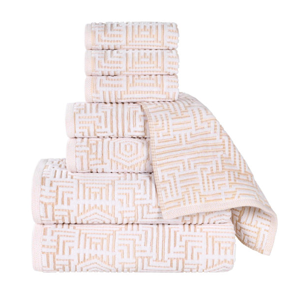 Geometric Bath Towels You'll Love | Wayfair