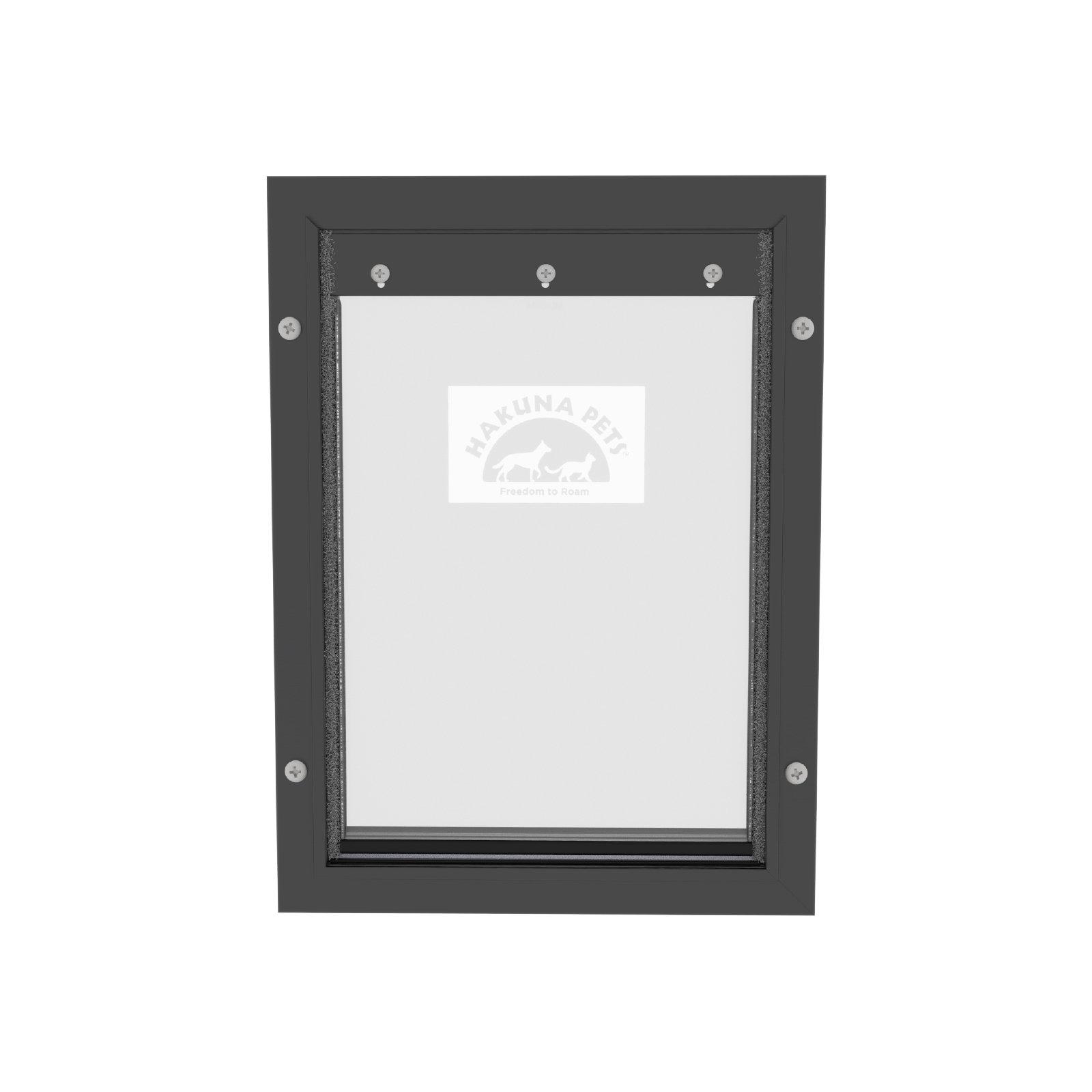 Hakuna Pets Metal Door Mount Pet Door for Dog & Reviews | Wayfair