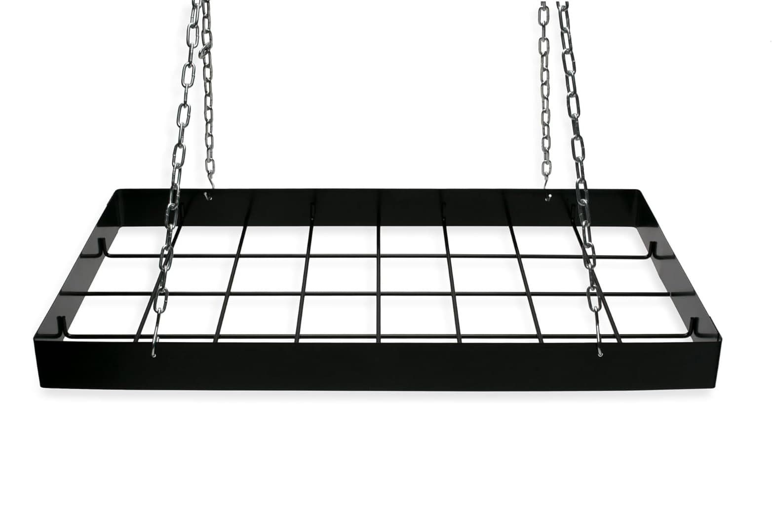 Prep & Savour Rectangular Hanging Pot Rack & Reviews | Wayfair