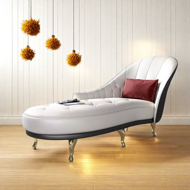 SUPROT Lazy People Light Luxury American Chair Upholstered Chaise ...