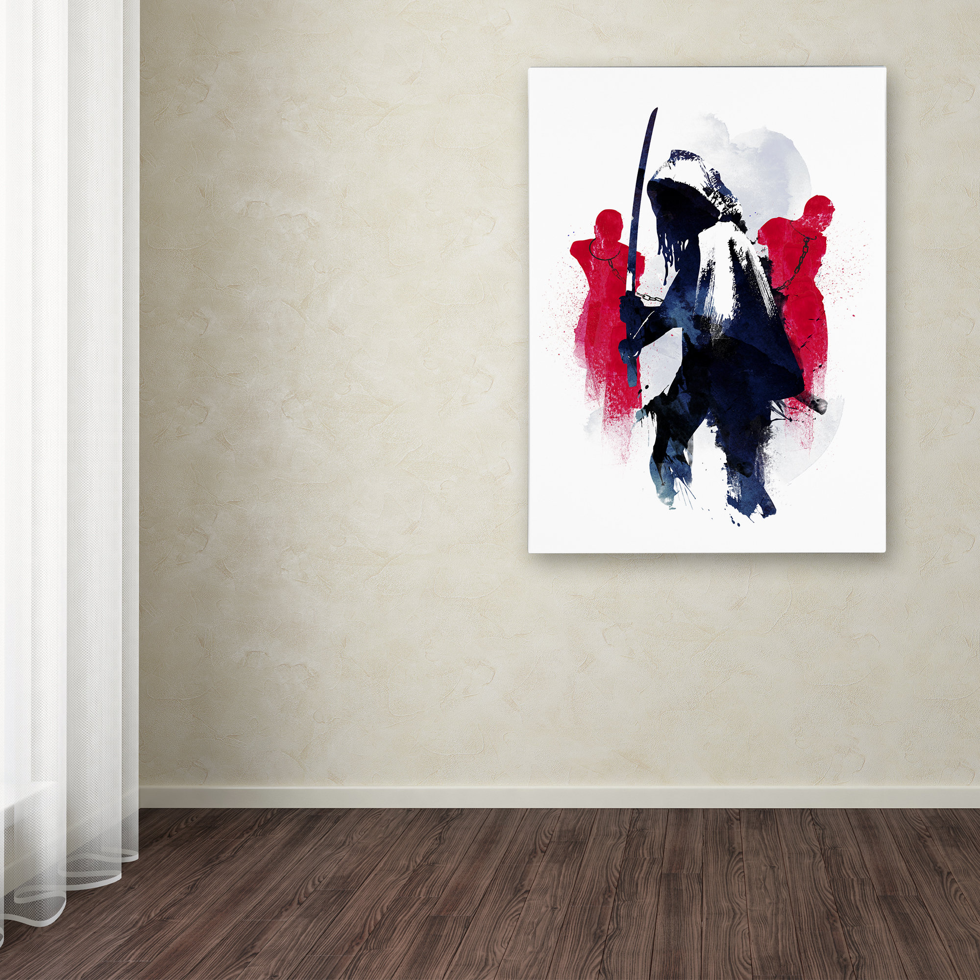 Lark Manor™ 'Michonne' Painting Print on Wrapped Canvas | Wayfair