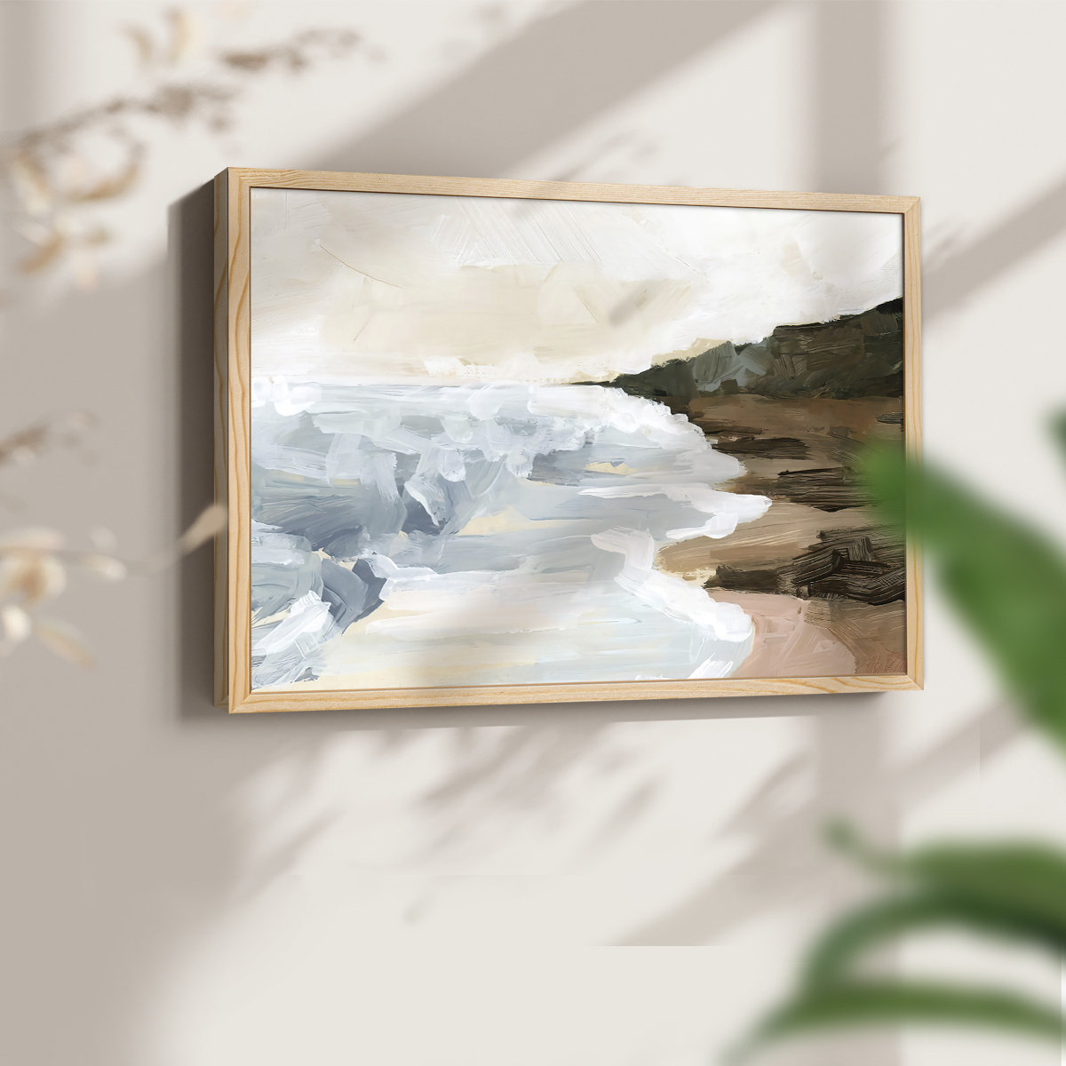Highland Dunes Cove Break II -Framed Print - Restickable | Wayfair