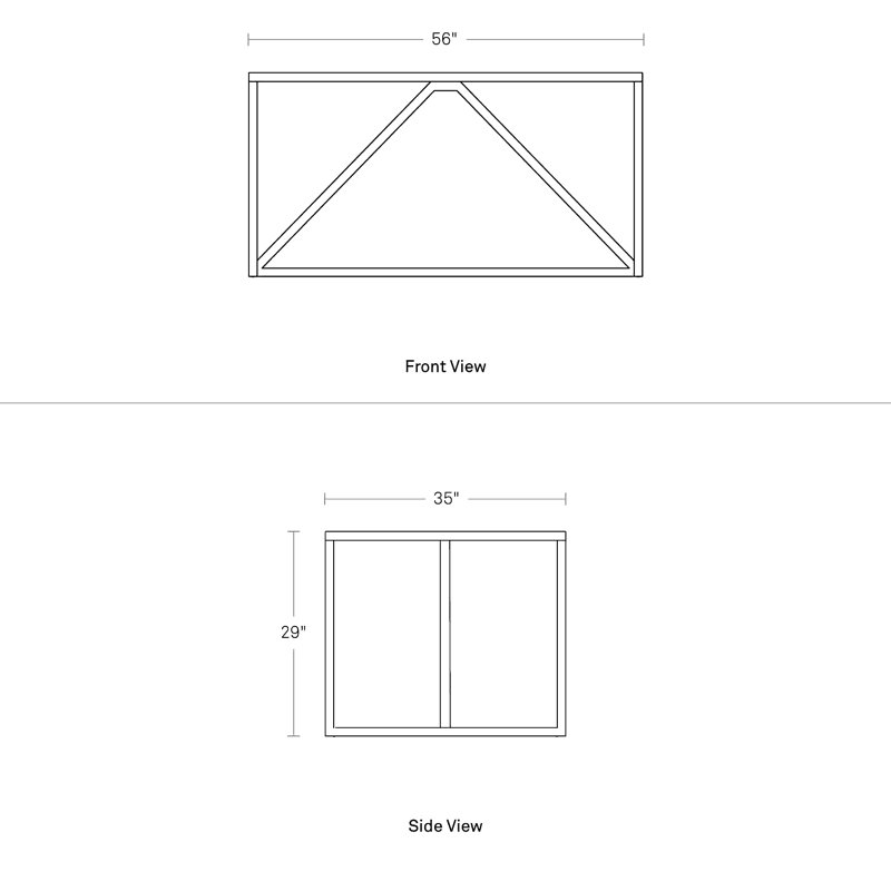 Blu Dot Strut Table & Reviews | Wayfair