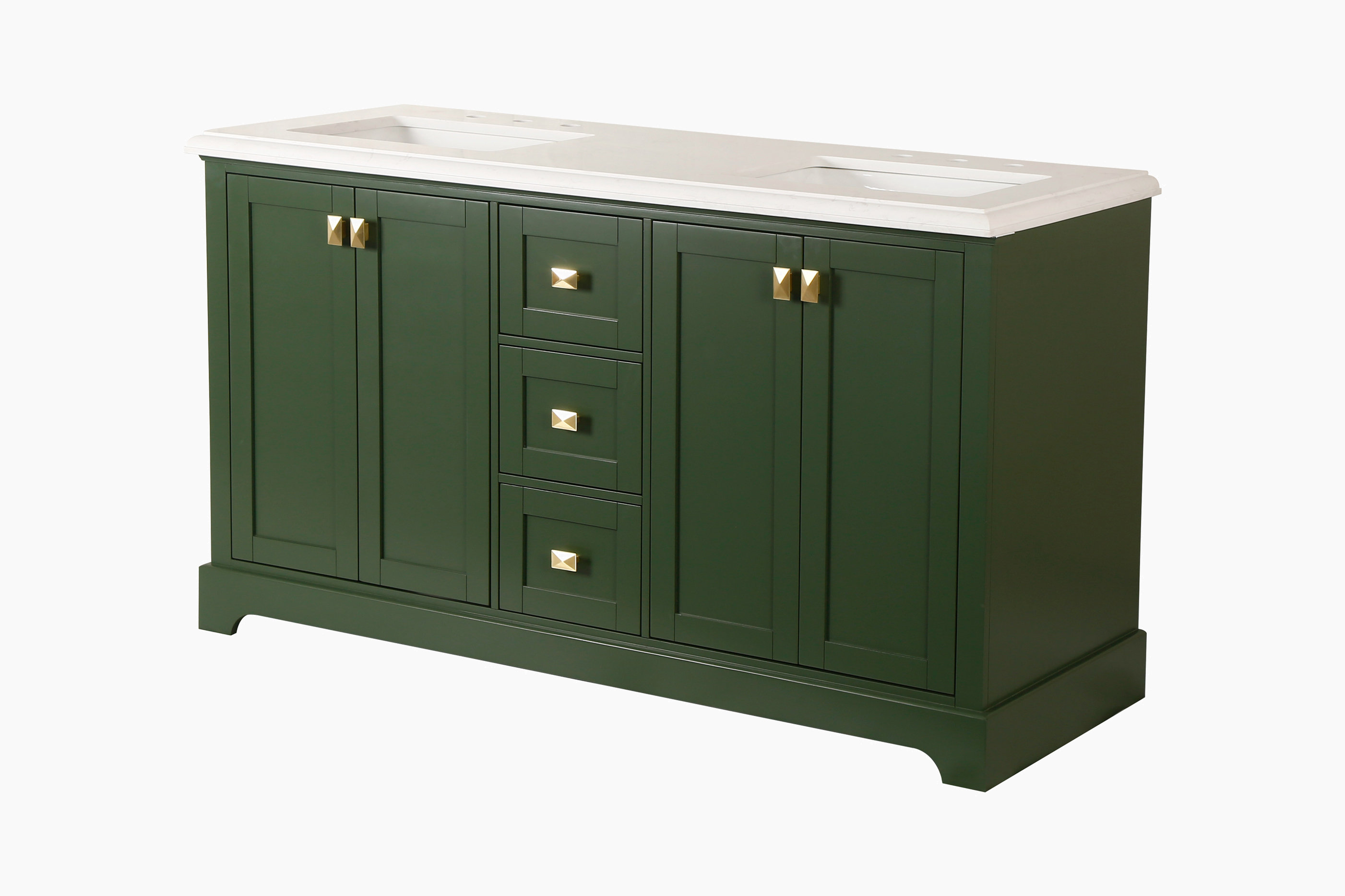 Ebern Designs Vanity Sink Combo Featuring A Marble Countertop, Bathroom ...