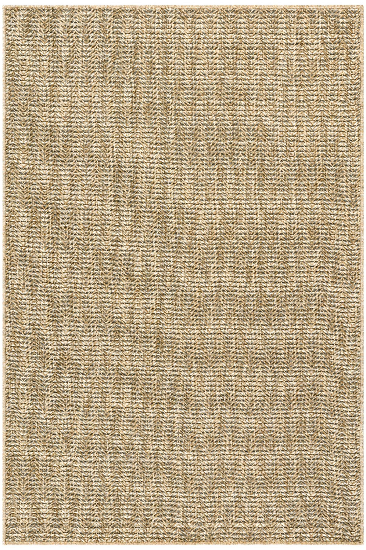 Hokku Designs Madrid Natural White Wicker Textured Cut Pile Rug | Wayfair