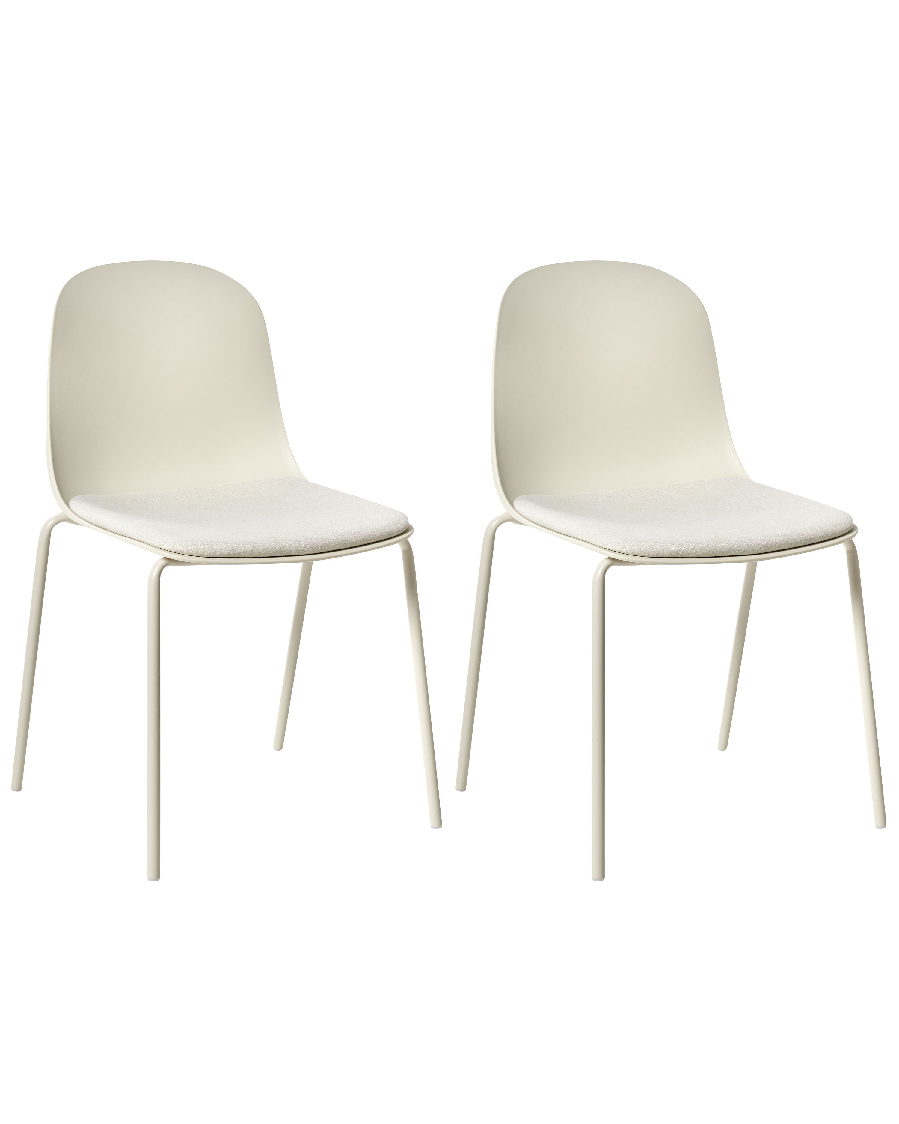Latitude Run Set of 2 Conference Chairs DORR Light Beige | Wayfair.co.uk