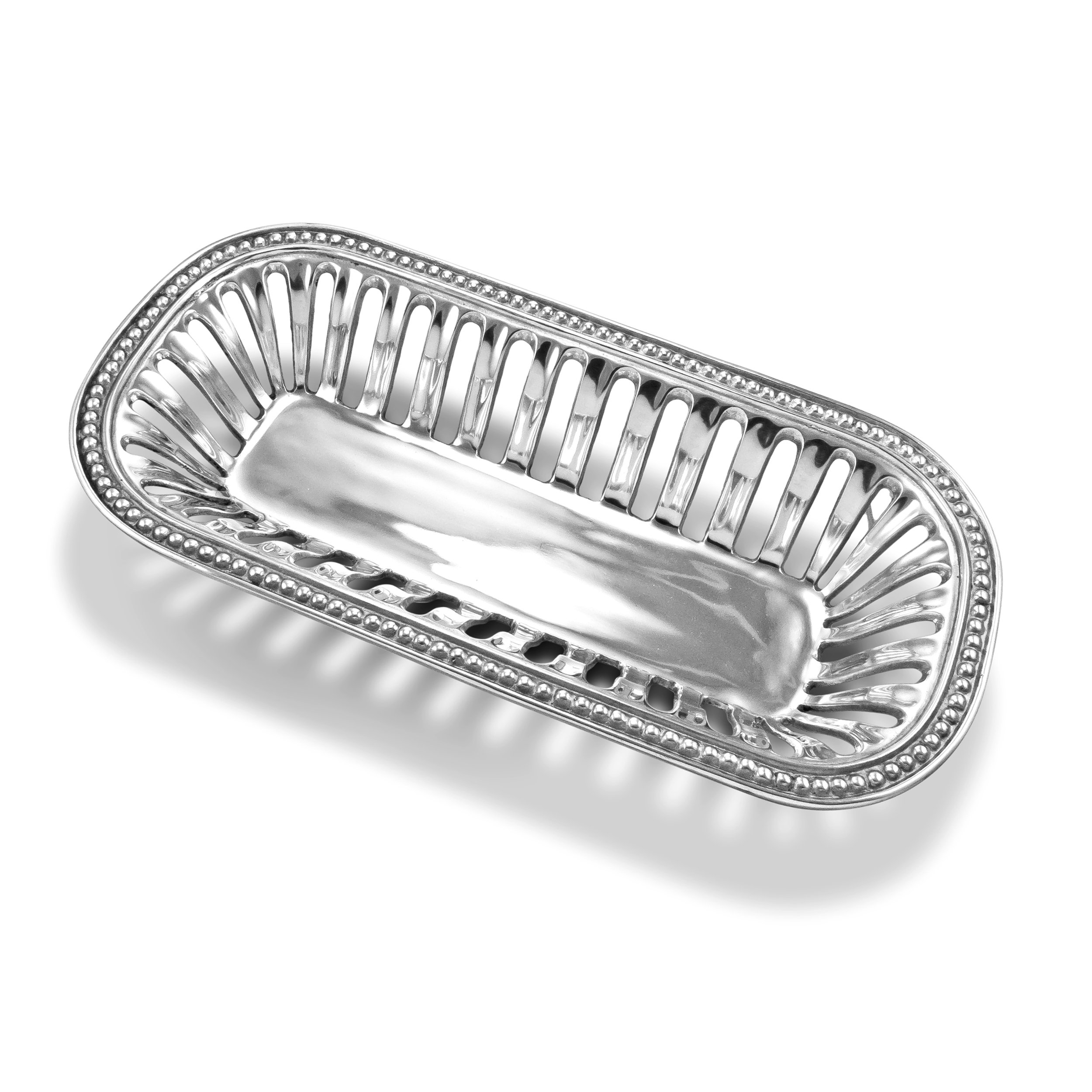 Wilton Armetale Flutes and Pearls Bread Serving Tray - Wayfair Canada