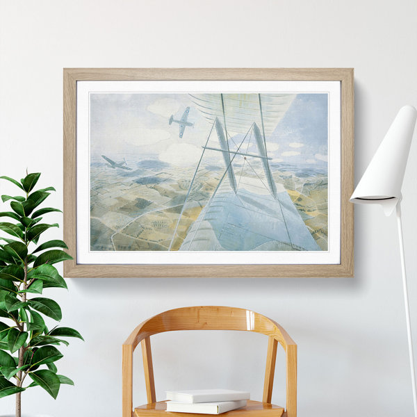 East Urban Home Hurricane in Flight by Eric Ravilious - Picture Frame ...