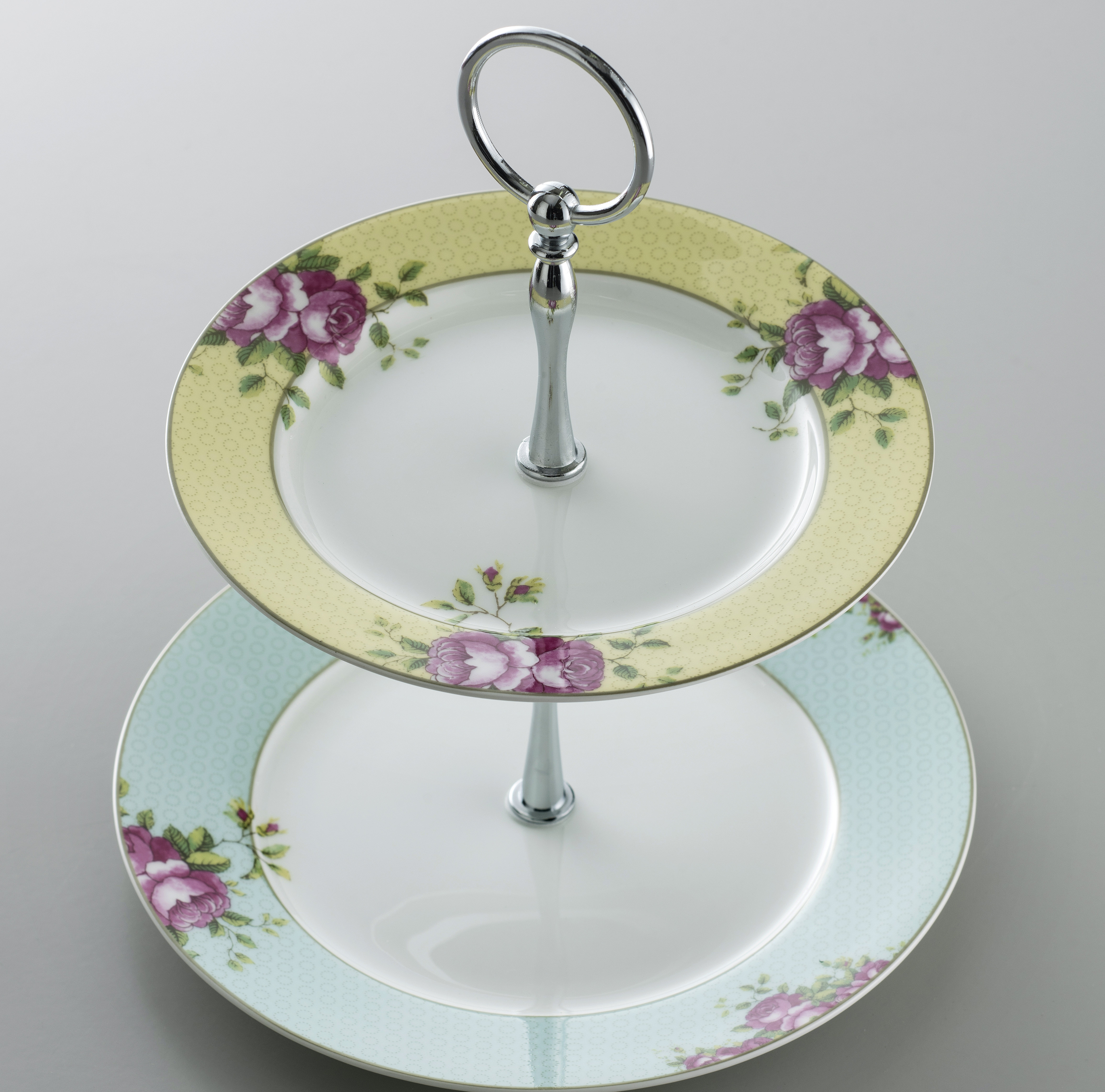 Belleek Home Archive Rose Bone China Tiered Stand & Reviews | Wayfair.co.uk